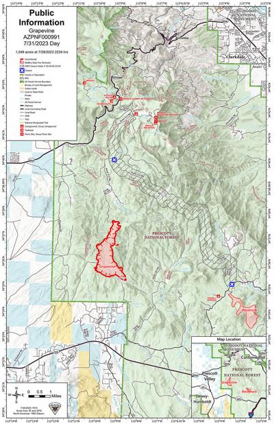 Crews continue to battle Grapevine Fire; Racetrack Fire declared 100% ...