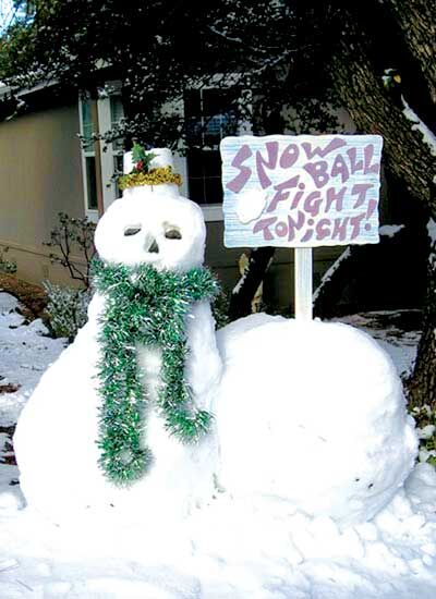 Photo - Best Shot: Snowball fight | News | dcourier.com