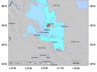 Magnitude-4.7 earthquake rattles northern Arizona; Sedona temblor felt ...