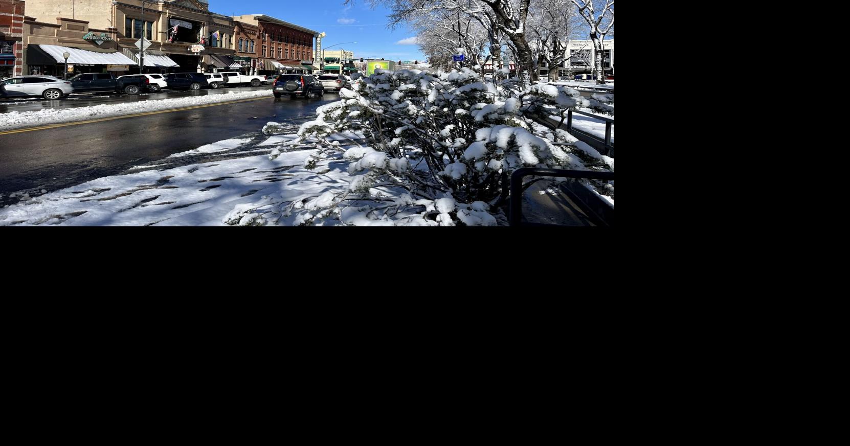 Nighttime storm brings nearly 4 inches of snow, icy streets to Prescott ...