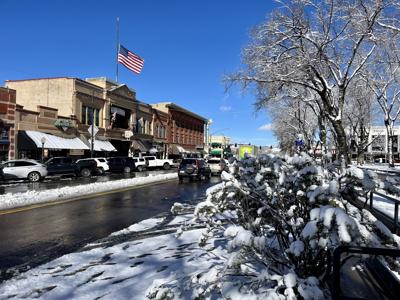 Nighttime storm brings nearly 4 inches of snow, icy streets to Prescott ...