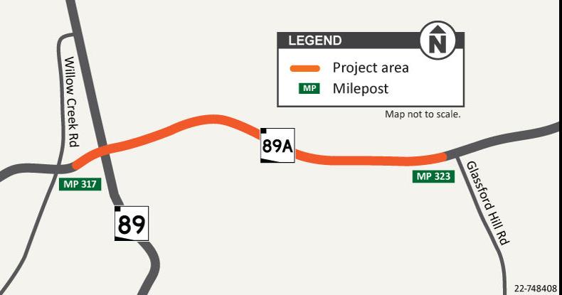ADOT: Overnight lane restrictions on 89A between 89, Glassford Hill ...