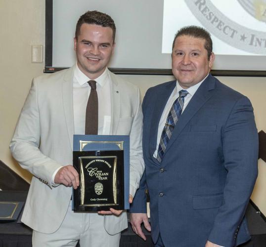 Ryan Spriggs named Officer of Year as PVPD announces annual service ...