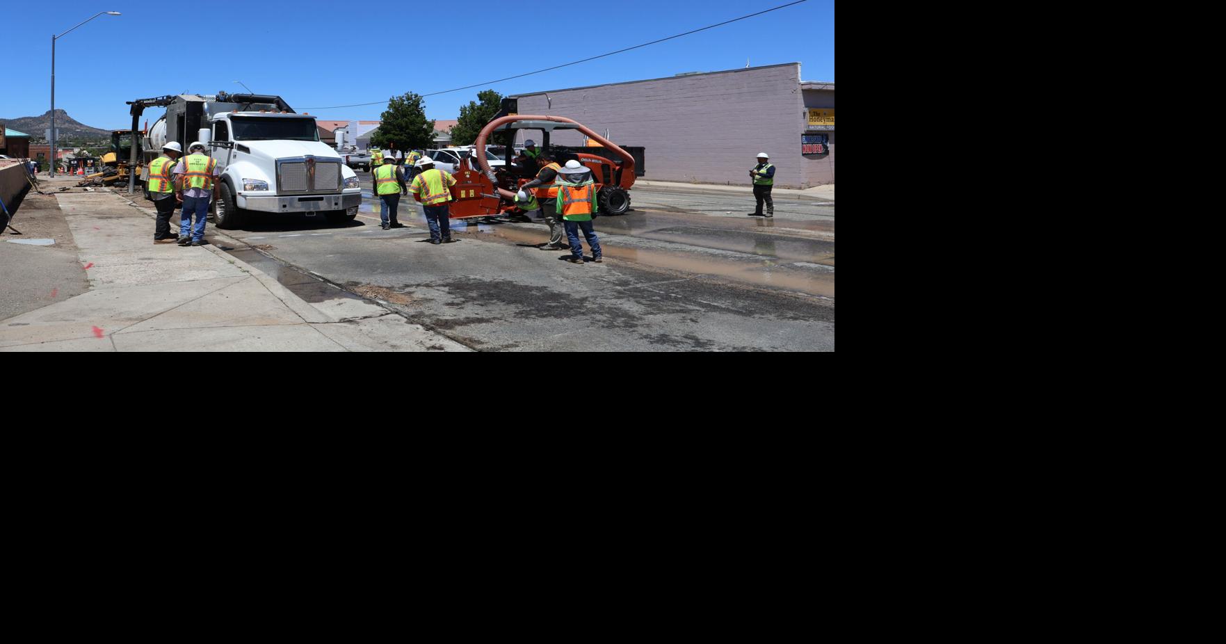 Portion of Sheldon Street shuts down for emergency water main repairs ...