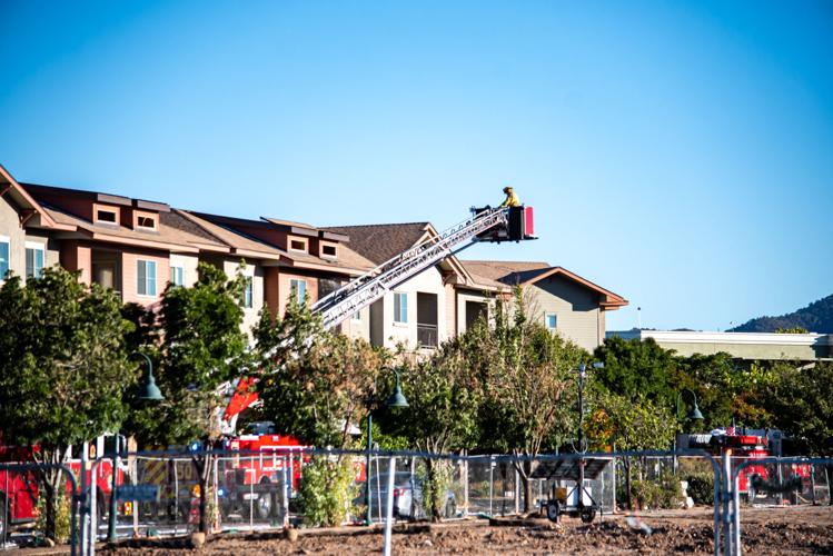 CAFMA crews extinguish apartment fire at Talking Glass in Prescott ...