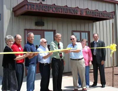 New bus barn opens | News | dcourier.com