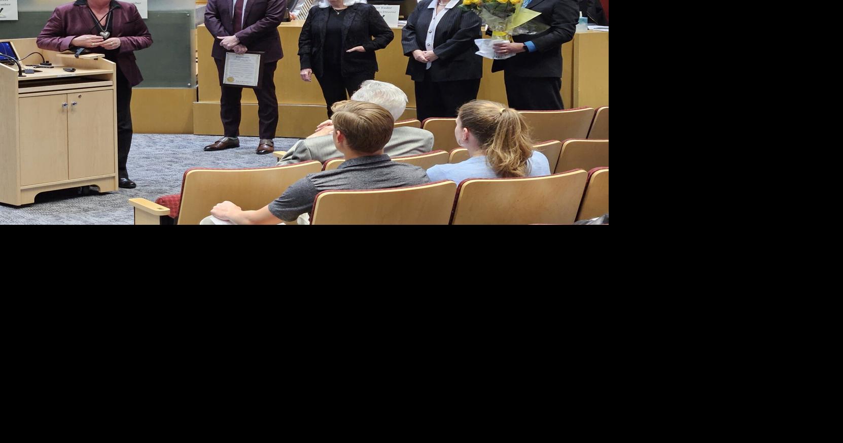 Town Council recognizes Marnie Uhl for 19 years of service | News ...