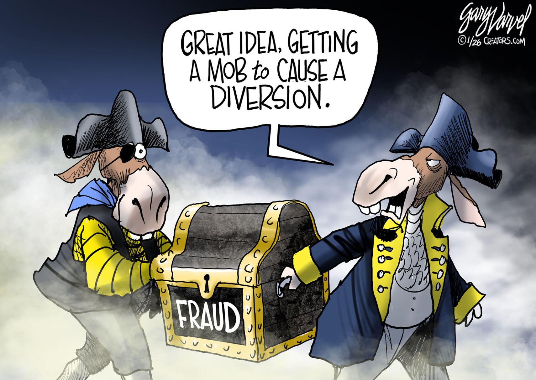 Editorial cartoon (1): Jan. 16, 2026 | Opinion | dcourier.com