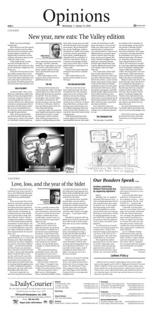 Editorial cartoon (2): Jan. 14, 2026 | Opinion | dcourier.com