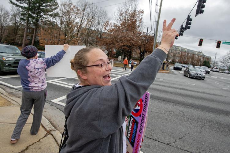 North Decatur Action protests Trump’s invasion of Venezuela | Decatur ...
