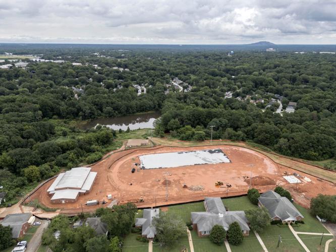Legacy Park track construction on schedule to be finished in January ...