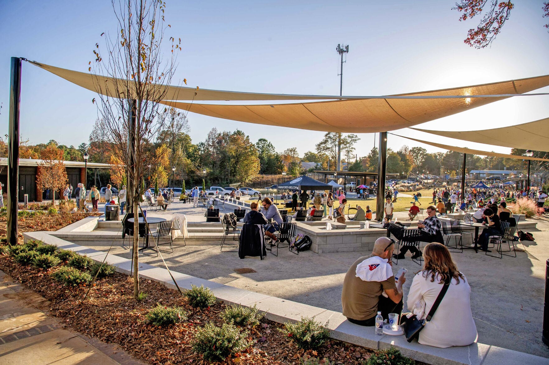 Residents raise a toast to Tucker’s new Town Green | Multimedia ...