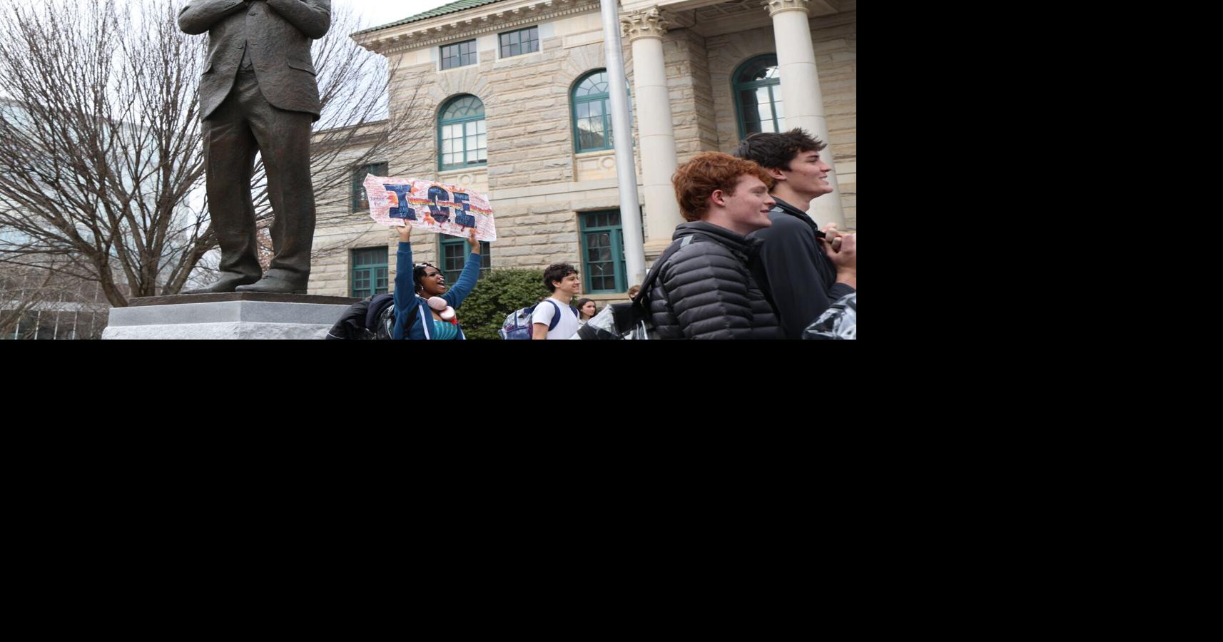 Decatur High students join walkout wave to protest ICE | Schools ...