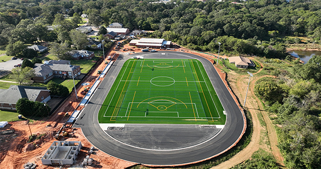 Decatur cutting ribbon for Legacy Park track, field on March 29 ...