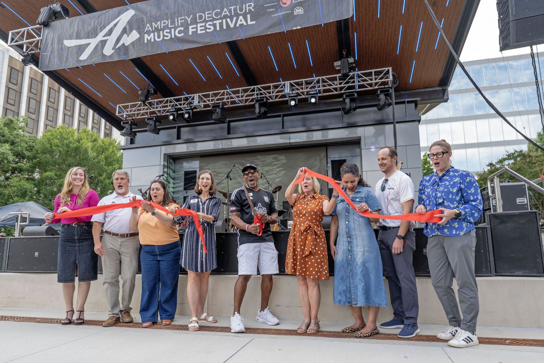 Decatur celebrates ribbon cutting of Square renovation | Decatur ...