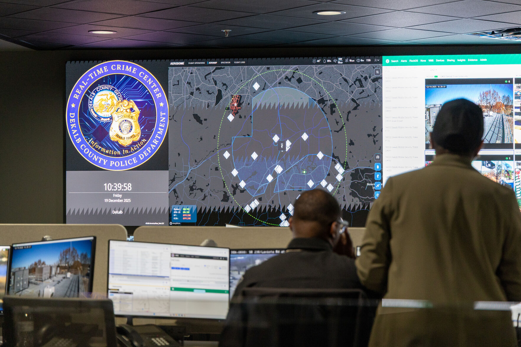 DeKalb County cuts ribbon on real-time crime center | Public Safety ...