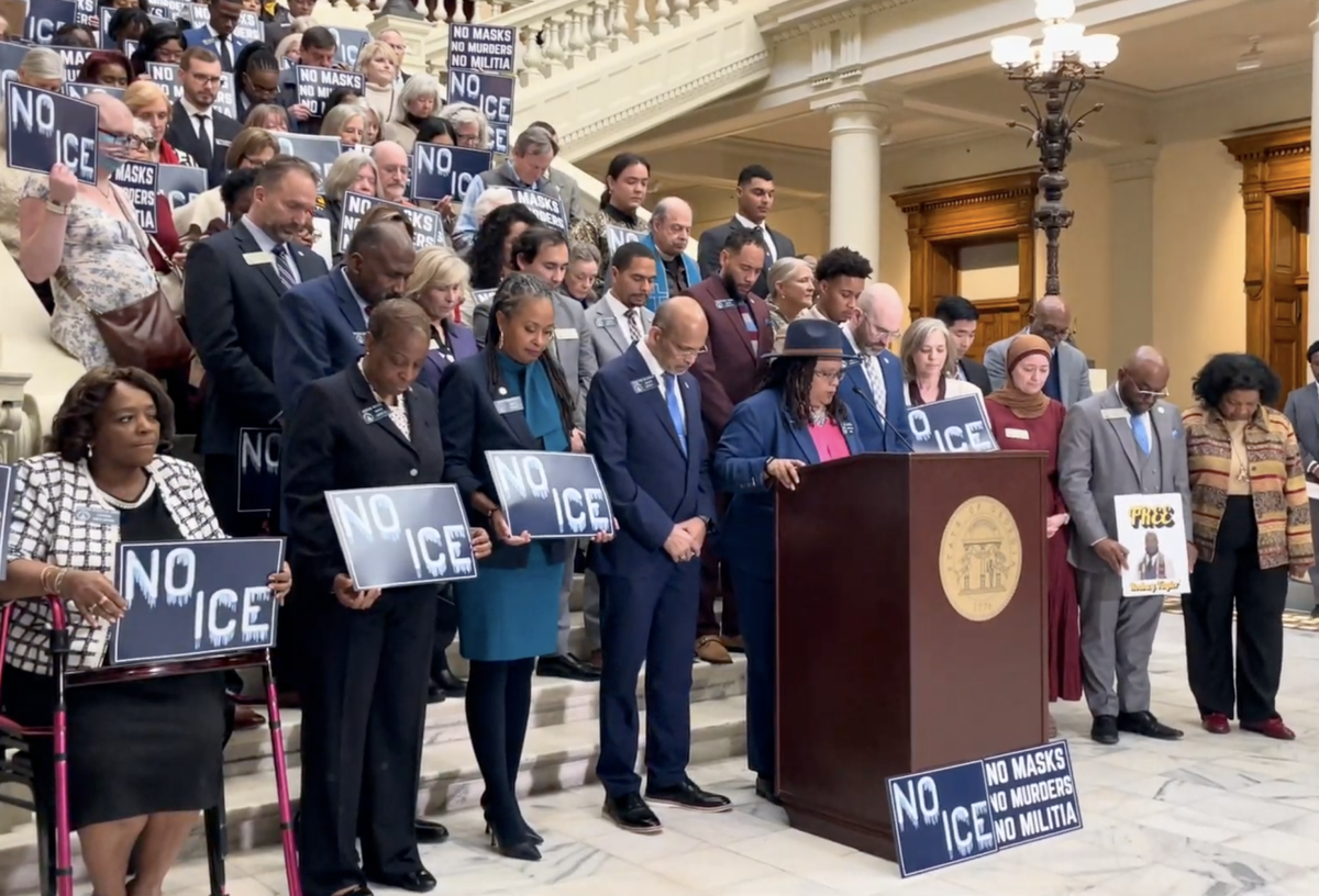 Georgia Senate Democrats say it’s ‘time to unmask ICE’ | Metro Atl ...