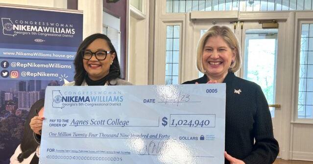 Agnes Scott College to receive $1 million in community project funding ...