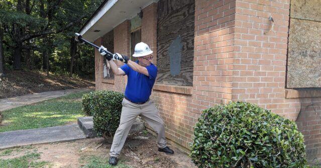 Demolition ceremony makes way for new fire station in Tucker | DeKalb ...