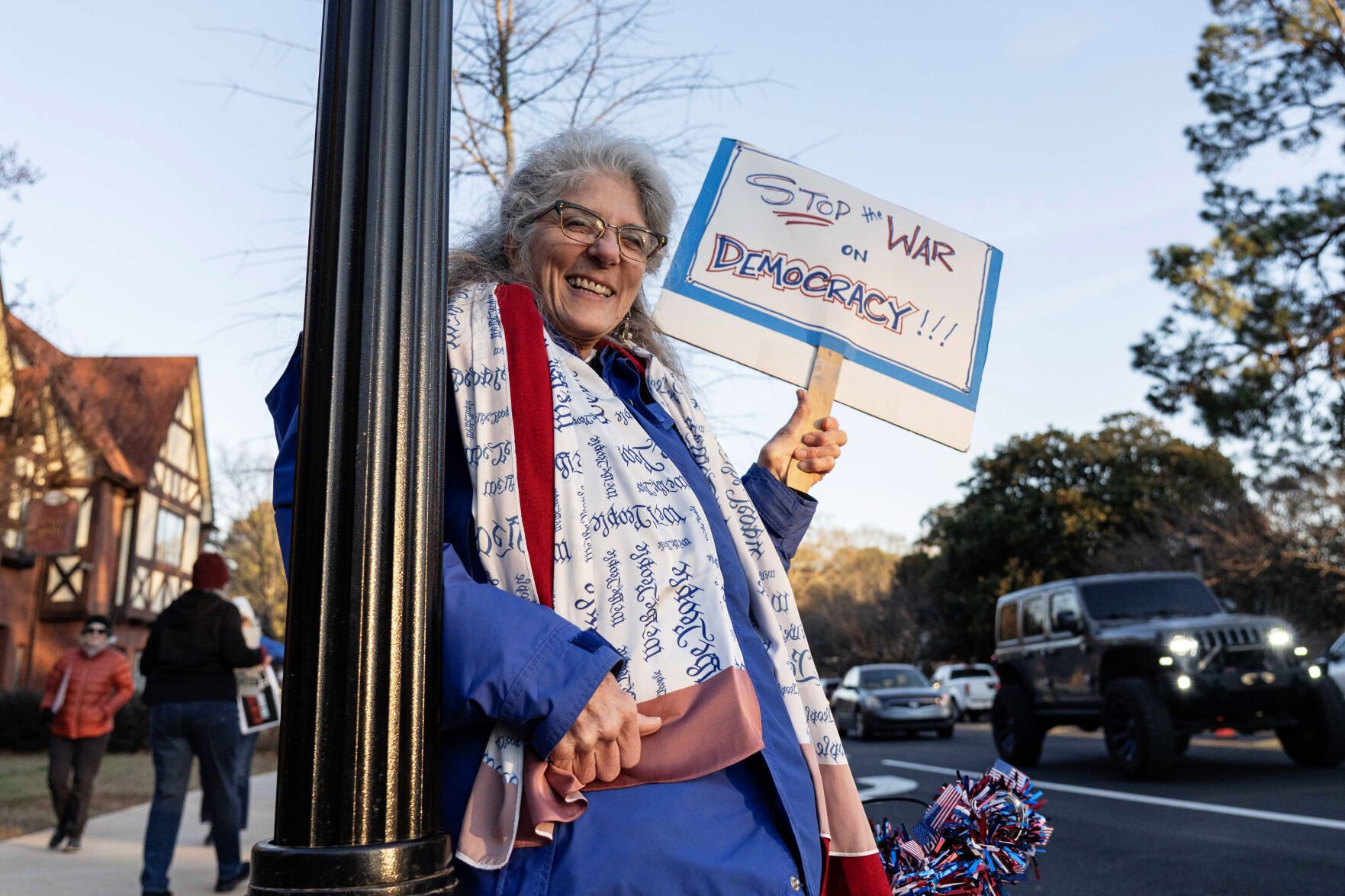 Two ‘Free America’ protests held in Avondale Estates | Avondale Estates ...