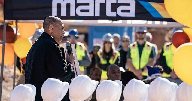 (PHOTOS) MARTA, county officials celebrate groundbreaking of Kensington ...