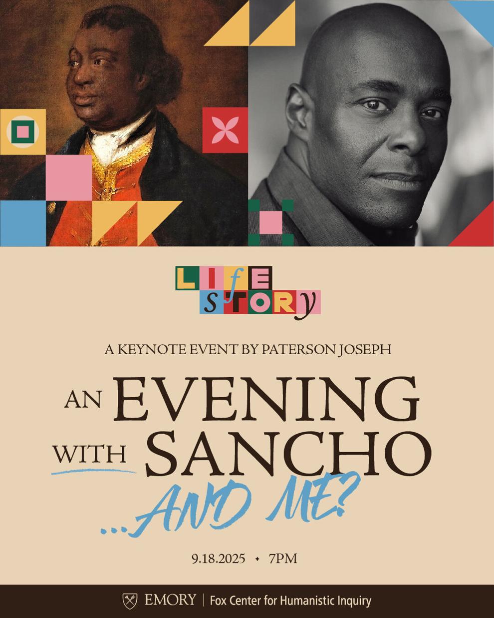 Emory University to host Paterson Joseph for one-night show | DeKalb ...