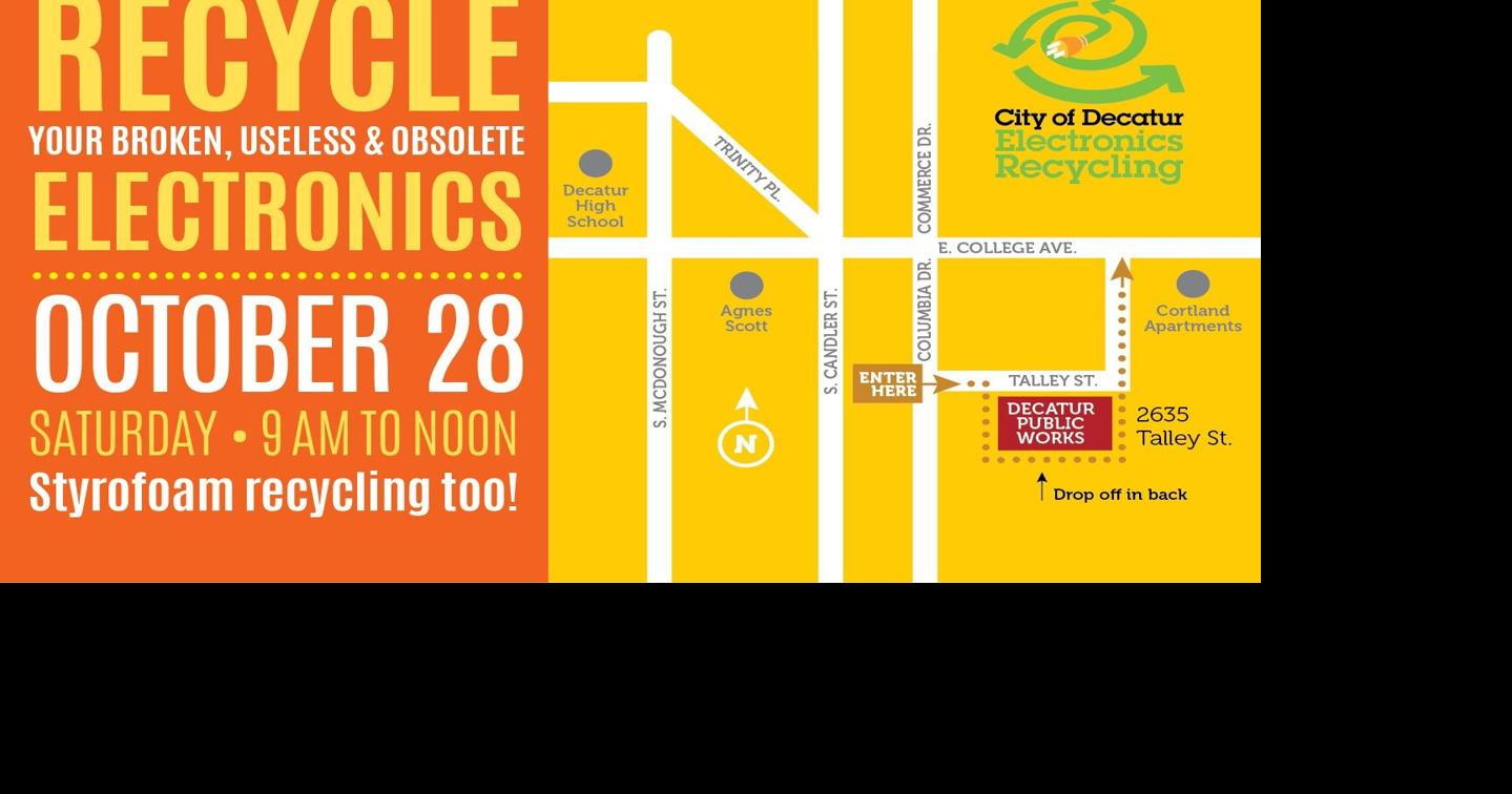 City of Decatur holding electronics recycling event on Oct. 28 | Decatur | decaturish.com
