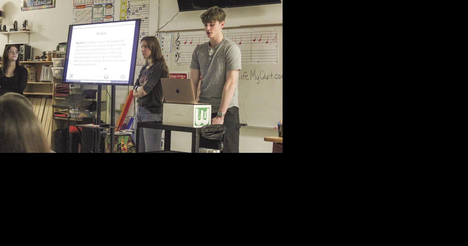 Dangers of Vaping assemblies encourage students to make wise life ...