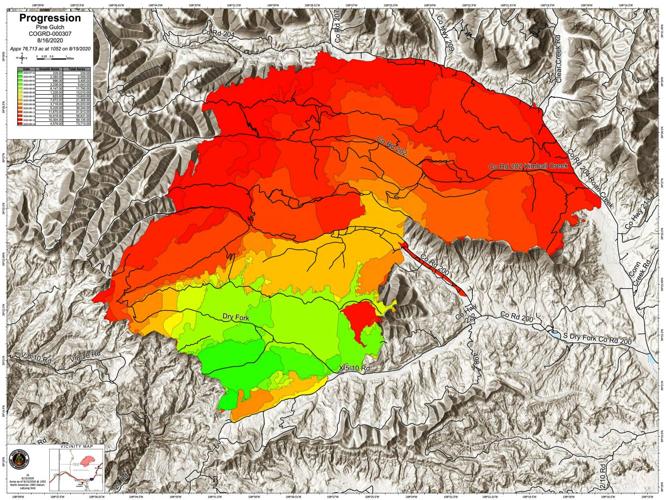 Where there’s smoke, there’s fire: Pine Gulch blaze roars on | News ...