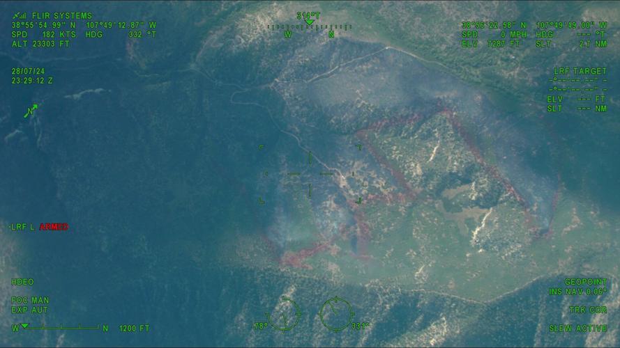 Currant Creek fire reaches 20% containment; more than 100 personnel are ...
