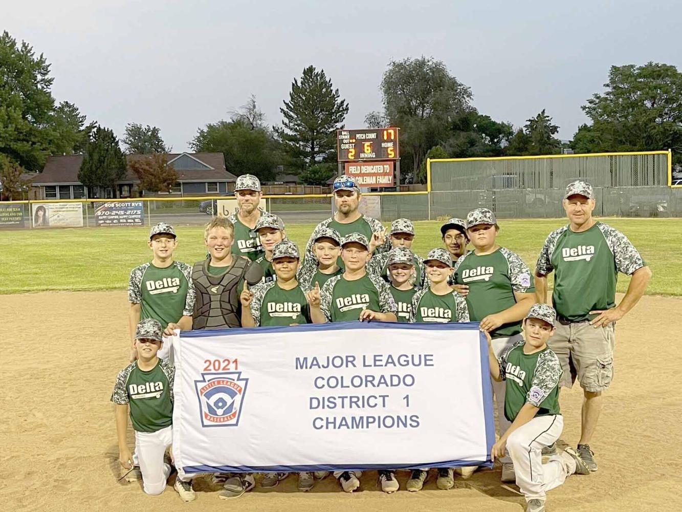 Delta 11-12 all star baseball team District 1 champions, to host state ...