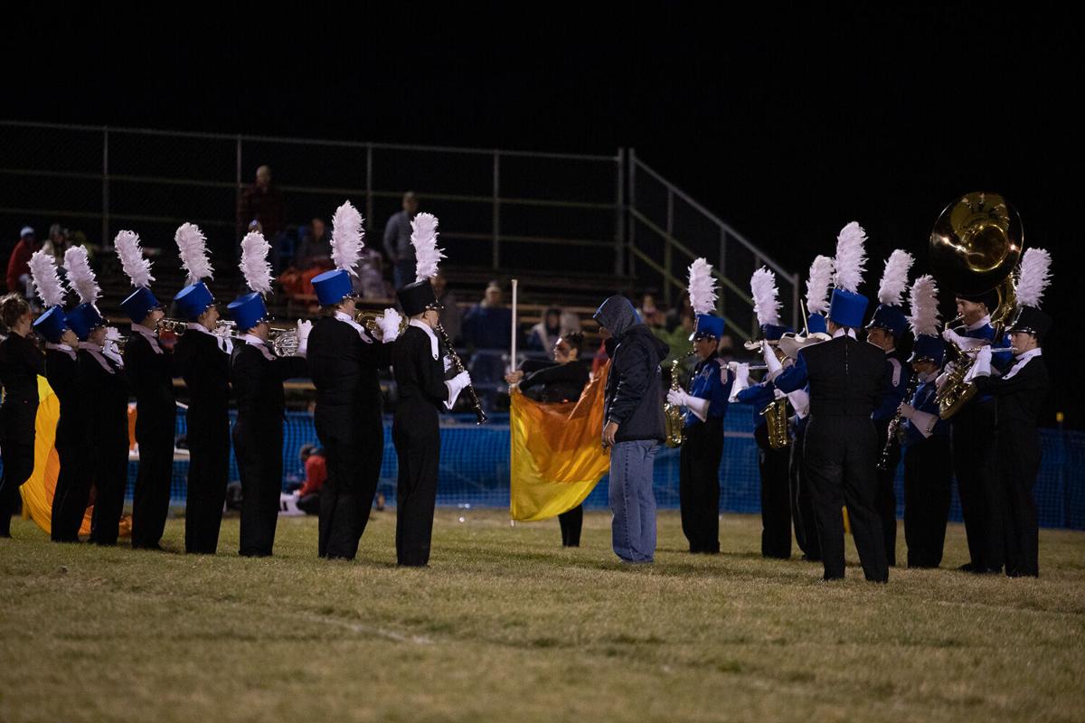 CHS marching band learns a quick show for football halftime | News ...