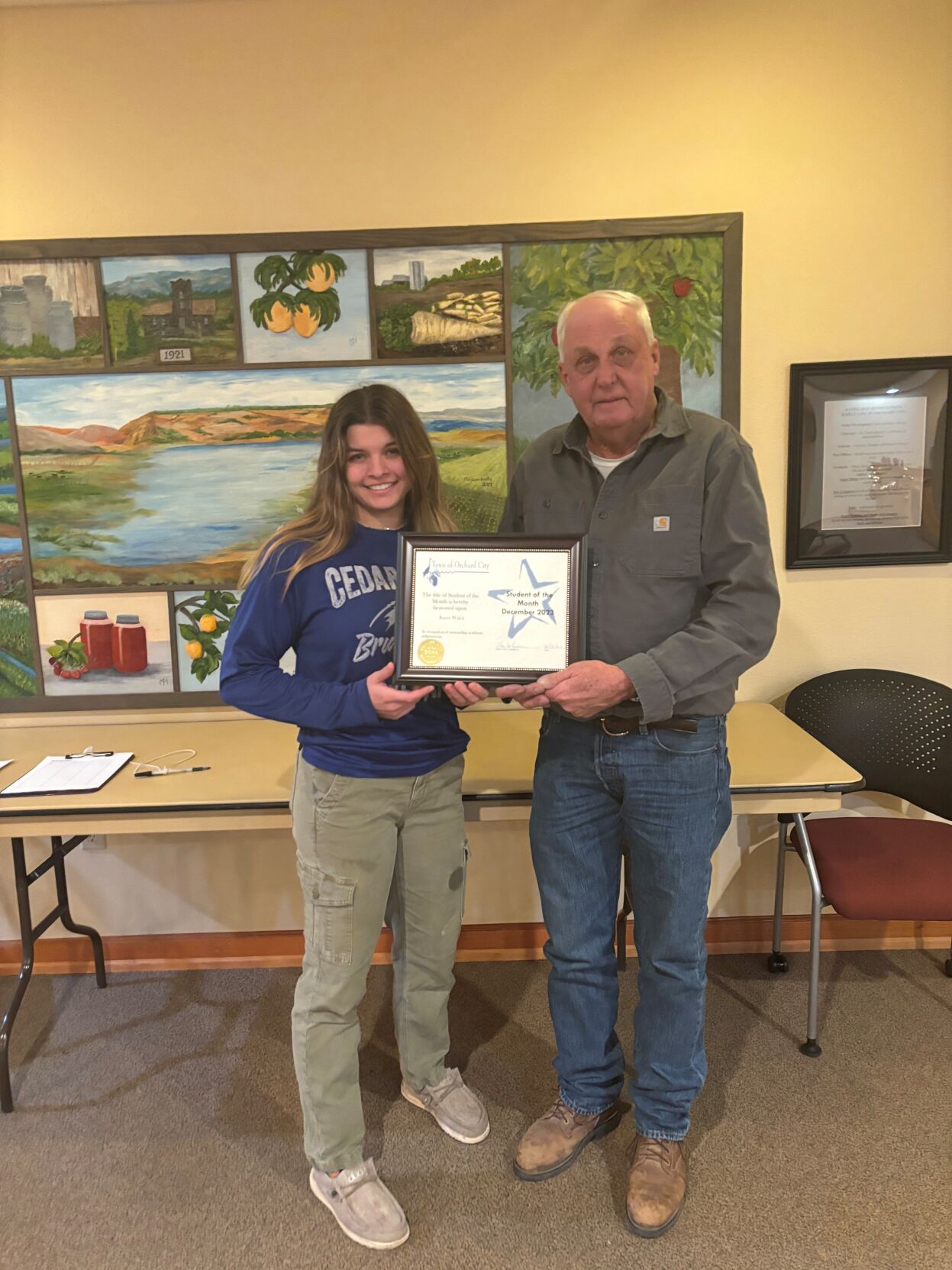 Kacey Walck is Orchard City Student of the Month | News ...