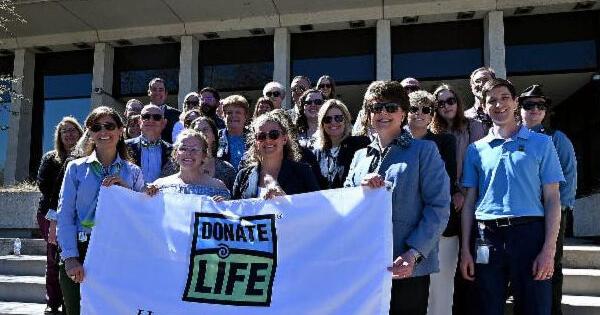 Delta resident Lella Young shares her story at Donate Life Flag ...