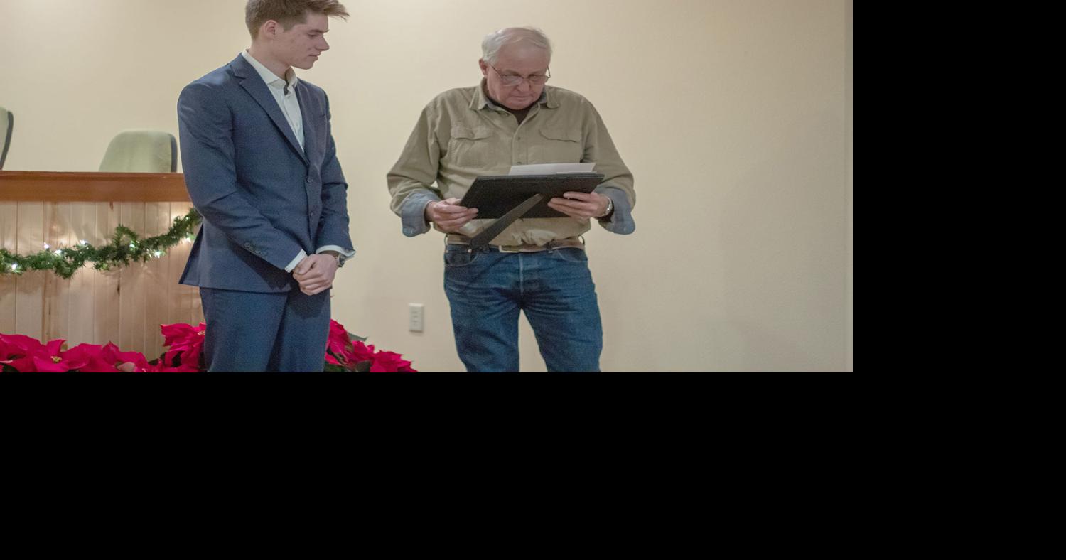 Orchard City Council presents student of the month to Josh Deal of CHS ...