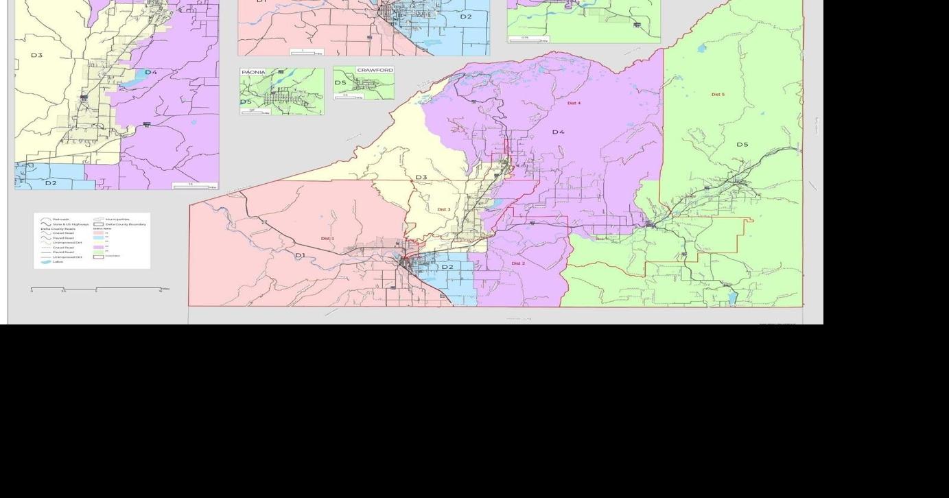 Delta County School District proposes changes to school board district ...