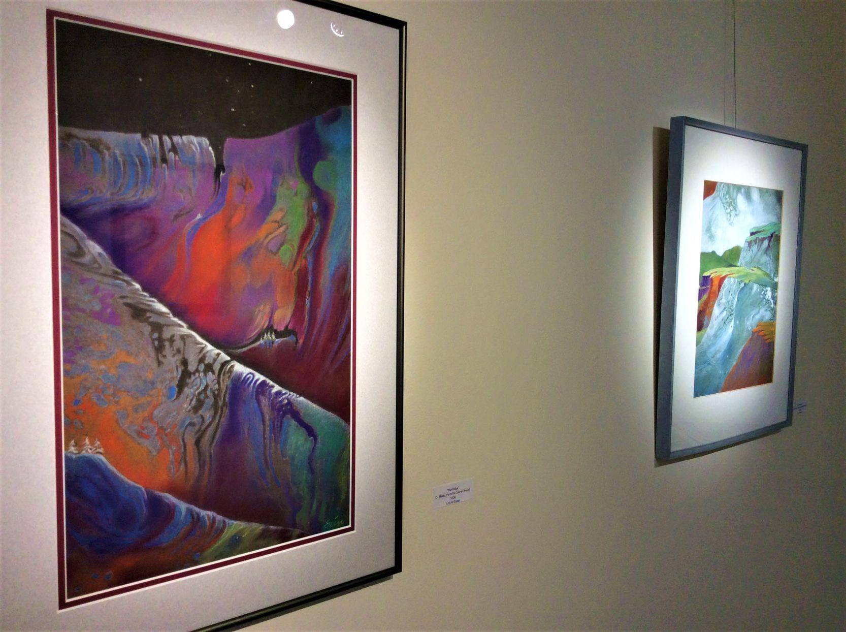 Blue Sage art exhibit 'Abstract' displays Erin Williams and Staci ...