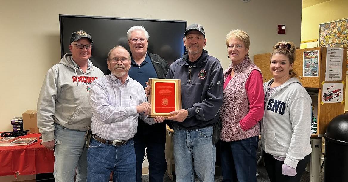 Hotchkiss Fire Chief Doug Fritz honored for 25 years of service | News ...