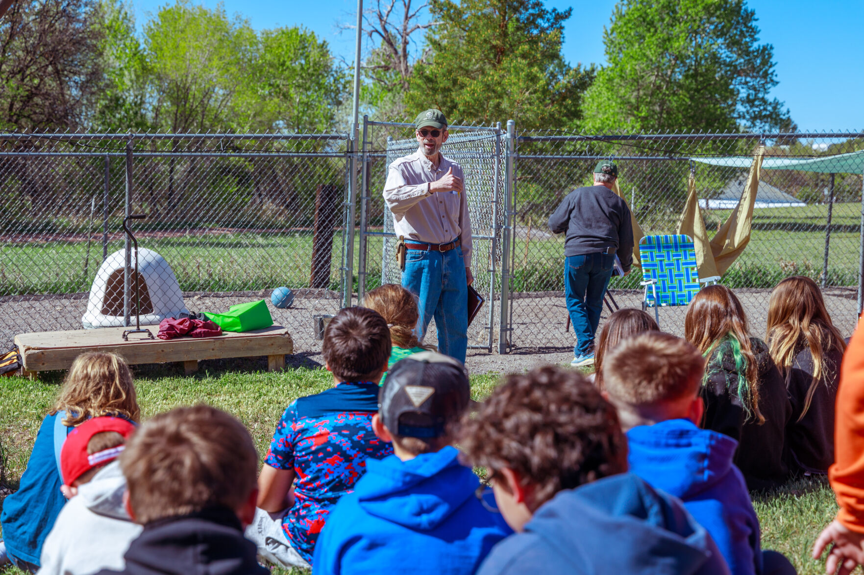 Students plant trees for dogs; Cedaredge fifth grade class helps ...
