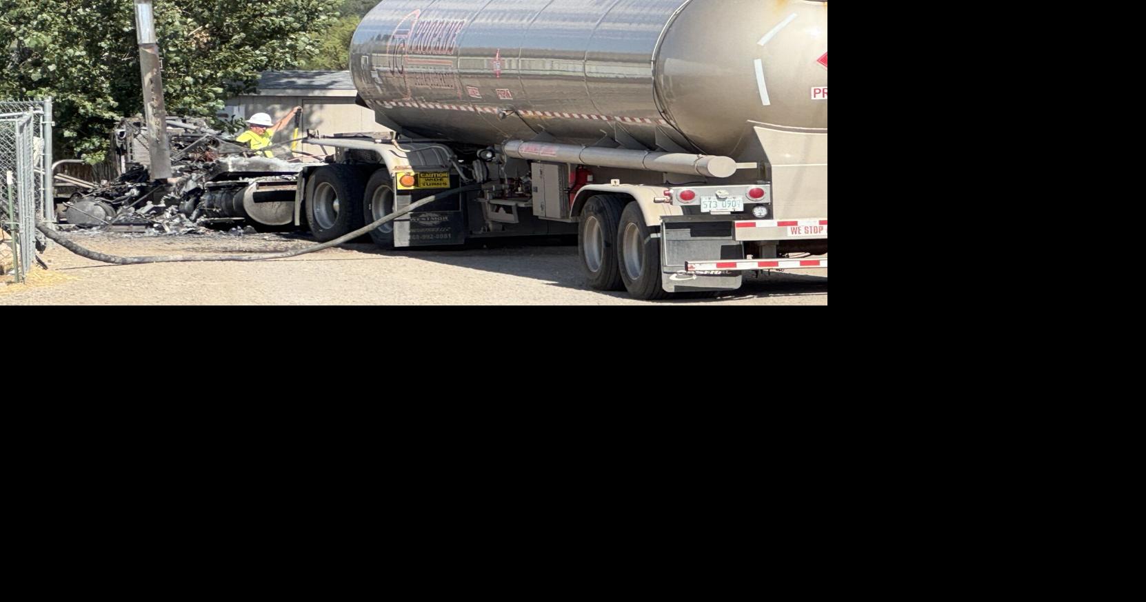 Nearly disastrous fire at JC Propane levels propane semi, no injuries ...