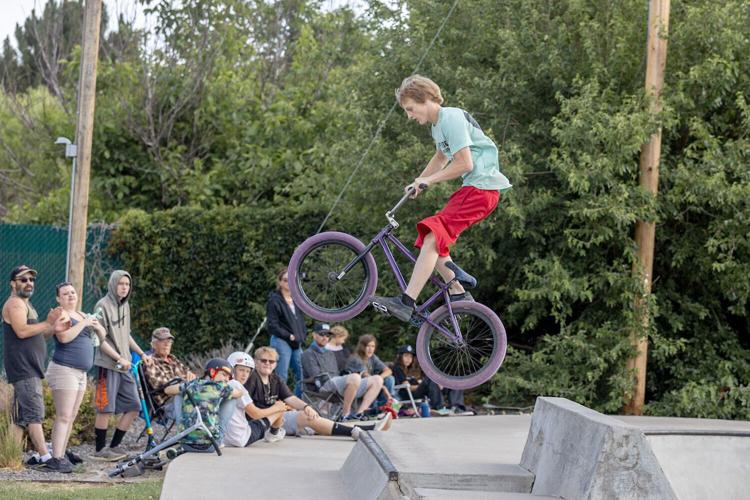 Skate Park Competition by Silent Custom Cyclery gets Cedaredge skate park good use | News ...