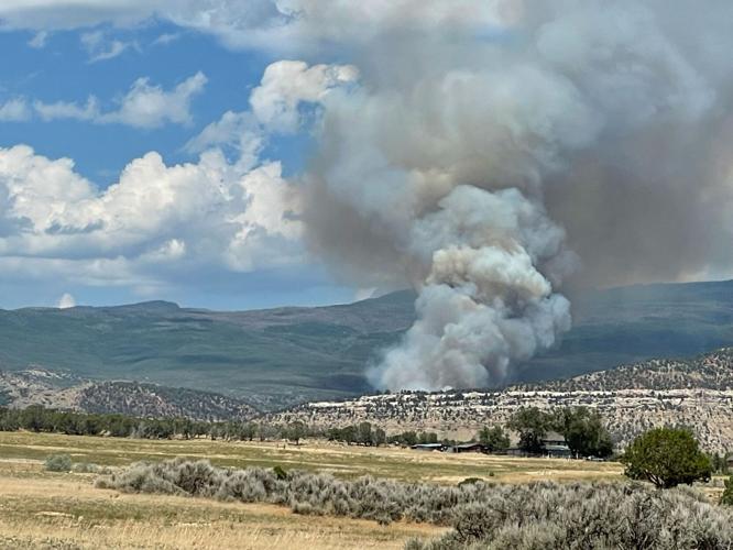 Currant Creek fire reaches 20% containment; more than 100 personnel are ...