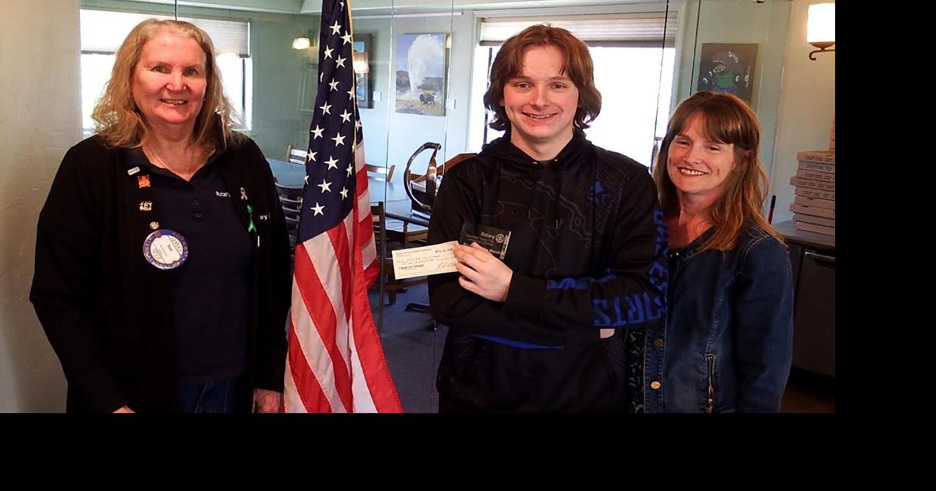 Justin Williams is Rotary student of the month | News ...