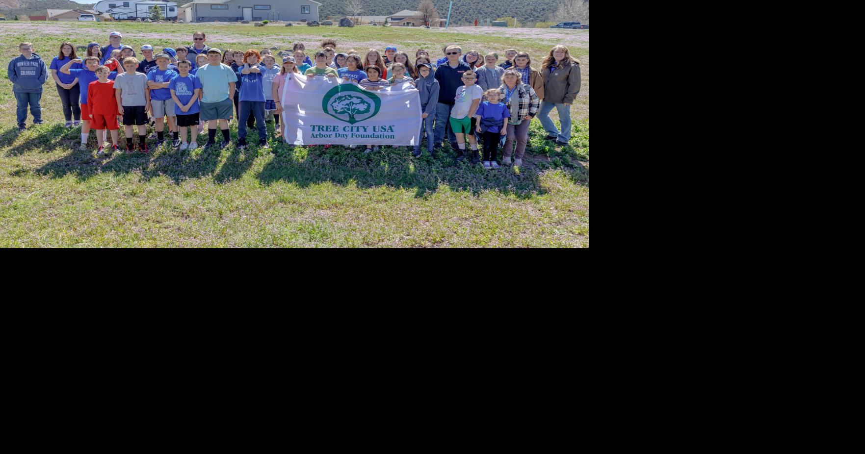 Cedaredge fifth-graders plant trees for Arbor Day | News ...