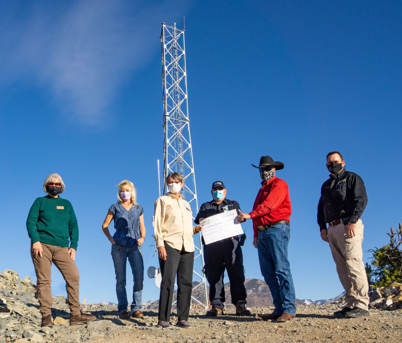 Youngs Peak public safety tower constructed - Phase I complete, thanks ...
