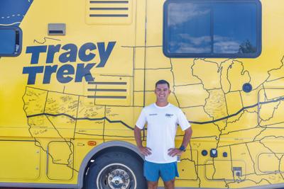 Online safety speaker, marathon runner stops in Delta on trek across ...