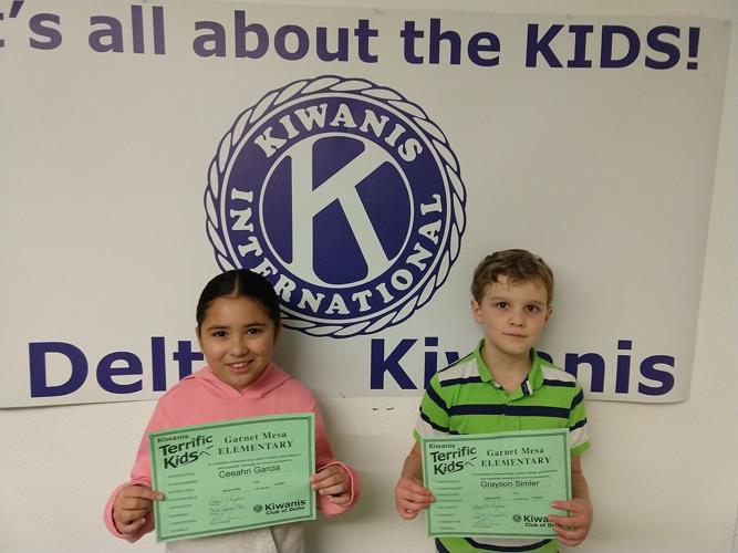 Garnet Mesa Elementary School Terrific Kids and Students of the Month ...