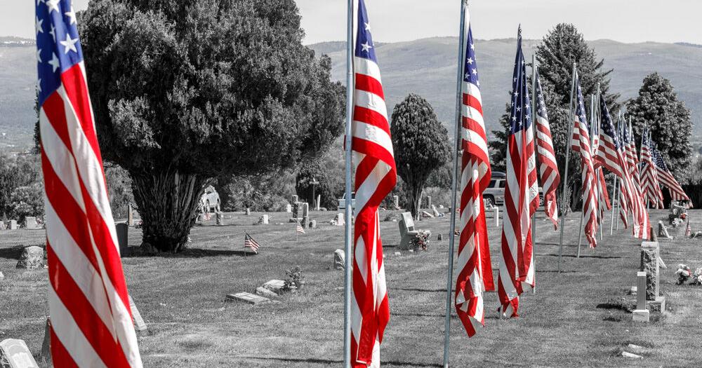 Memorial Day in Delta County displays flags, feeds the people | News ...