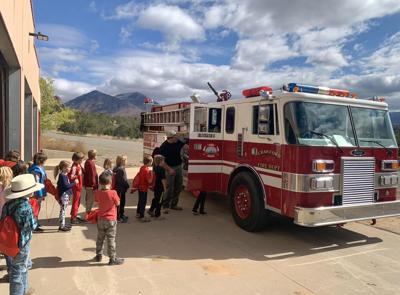 Students Visit Crawford Volunteer Fire Department | Community ...