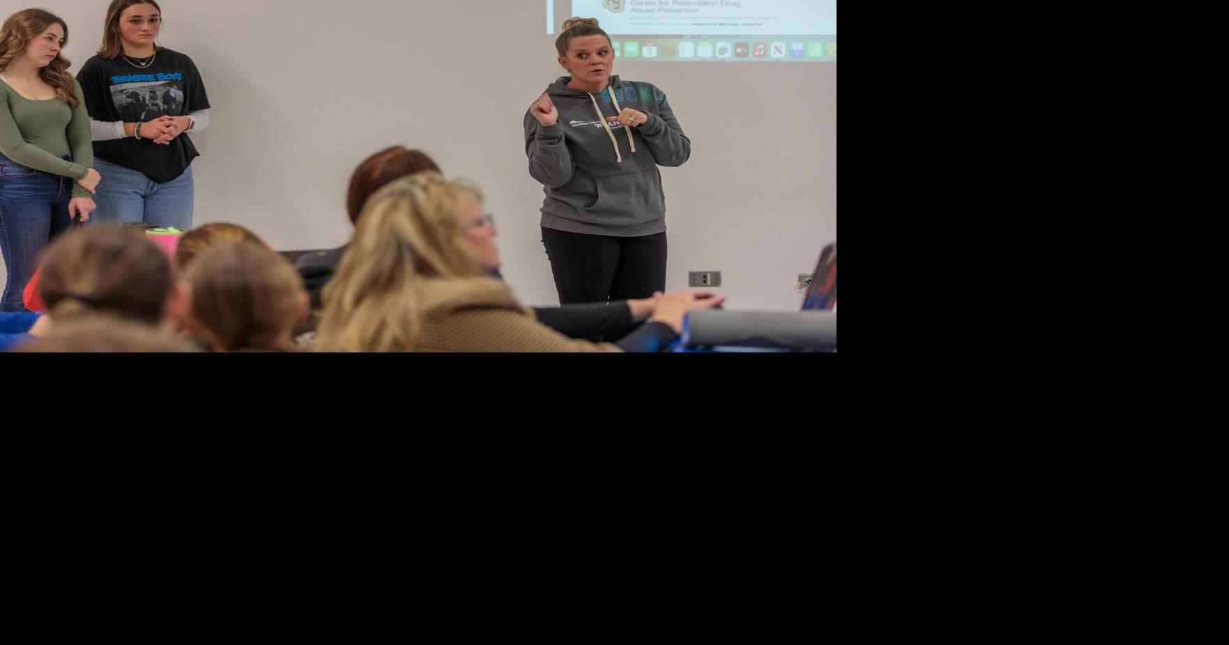 Say no to drugs: Delta County high-schoolers present anti-drug messages ...